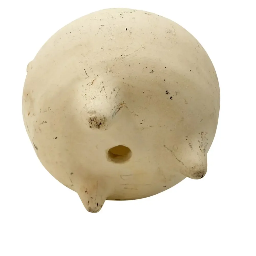 unknown | Accents | Vintage Cauldron Pot Planter Creamcolored Matte ...